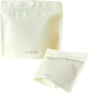Amazon.co.jp: FABOMI 強力防臭袋 チャック付き 穴付き サニタリーボックス 使い捨て消臭袋 ゴミ袋 Mサイズ アイボリー 30枚入り : ドラッグストア