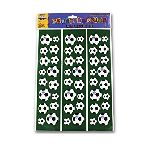 JT Scrapbooking Assorted Design Sports Themed Stickers - 12 Pack ...