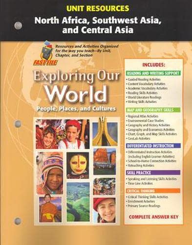 North Africa, Southwest Asia, and Central Asia (Unit Resources ...