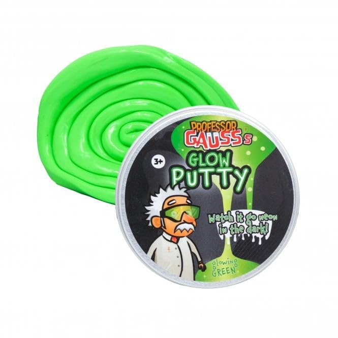 Professor Gauss Glow In The Dark Magic Putty for Kids, Boy, Girl ...