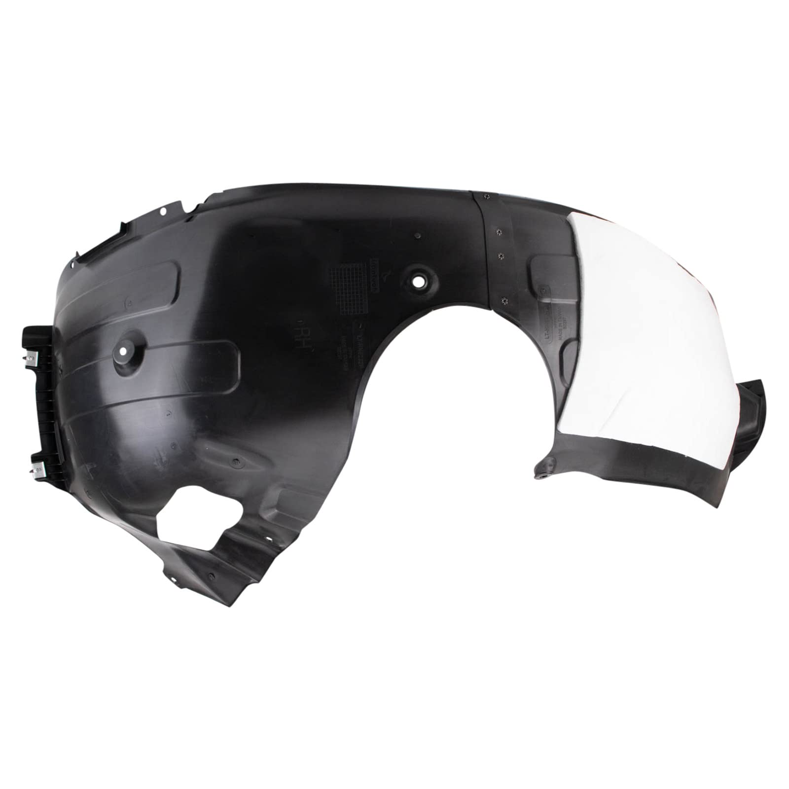 TRQ Front Right Inner Fender Liner Fits 2020 Hyundai Sonata
