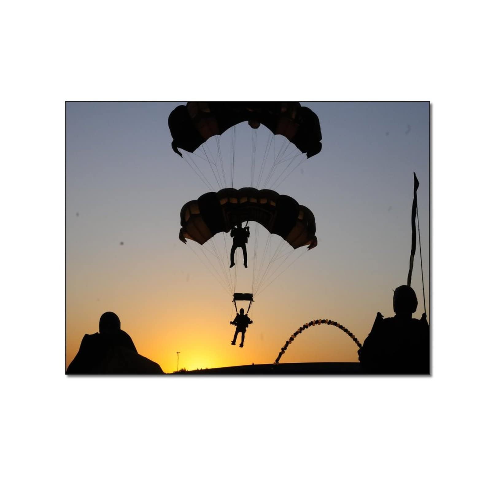 Paratrooper Landing Sign