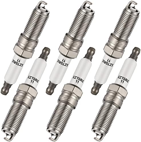 Amazon.com: BDFHYK Set of 6 Iridium Spark Plug Compatible with Chevy Buick Cadillac GMC Saturn,2 ...