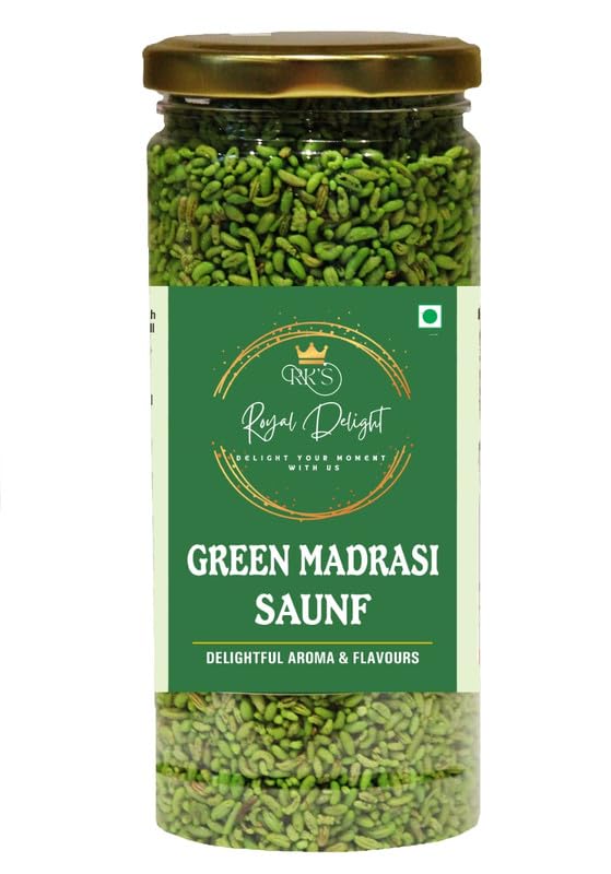 ROYAL DELIGH Green Madrasi Saunf 300gm | Chennai Saunf | Mouth Freshner ...