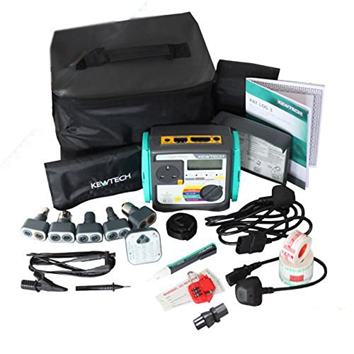 Kewtech KEW-K-71B, KT71 Manual PAT Tester Plus Accessories & Carry Case ...