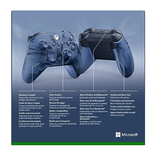 Microsoft Xbox Wireless Controller - Stormcloud Vapor Special Edition ...