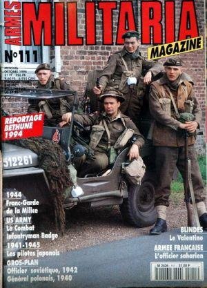 Amazon.fr - ARMES MILITARIA MAGAZINE [No 111] du 01/10/1994 - REPORTAGE ...