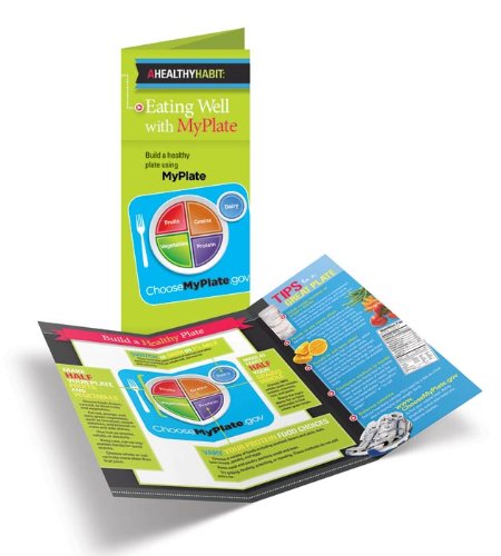 Eating Well With Myplate Trifold Brochure
