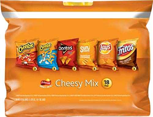 Amazon.com: Frito-Lay 18 Piece VP Cheesy Mix, 18 Count