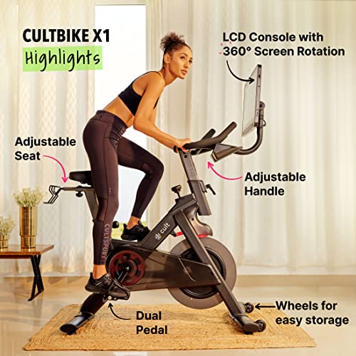 CULT X1 - India's 1st Smart Indoor Exercise Spin Bike for Home Gym ...