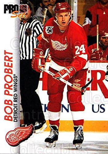Amazon.com: (CI) Bob Probert Hockey Card 1992-93 Pro Set (base) 46 Bob ...