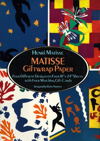 Matisse Giftwrap Paper: Four Different Designs, Cards Inc.: Matisse ...