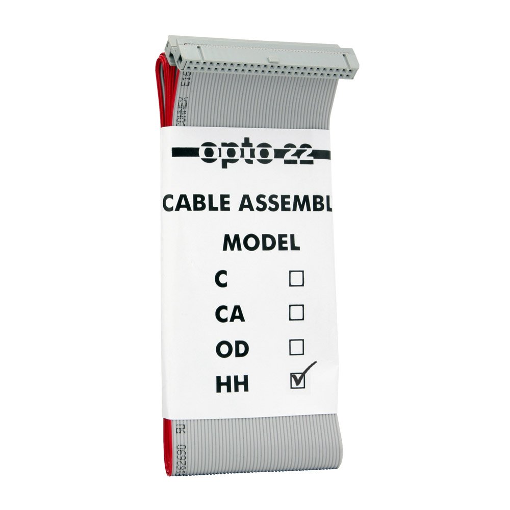 Opto 22 HH4 Header To Header Cable, 50 Conductor, 4' Length: Flat ...