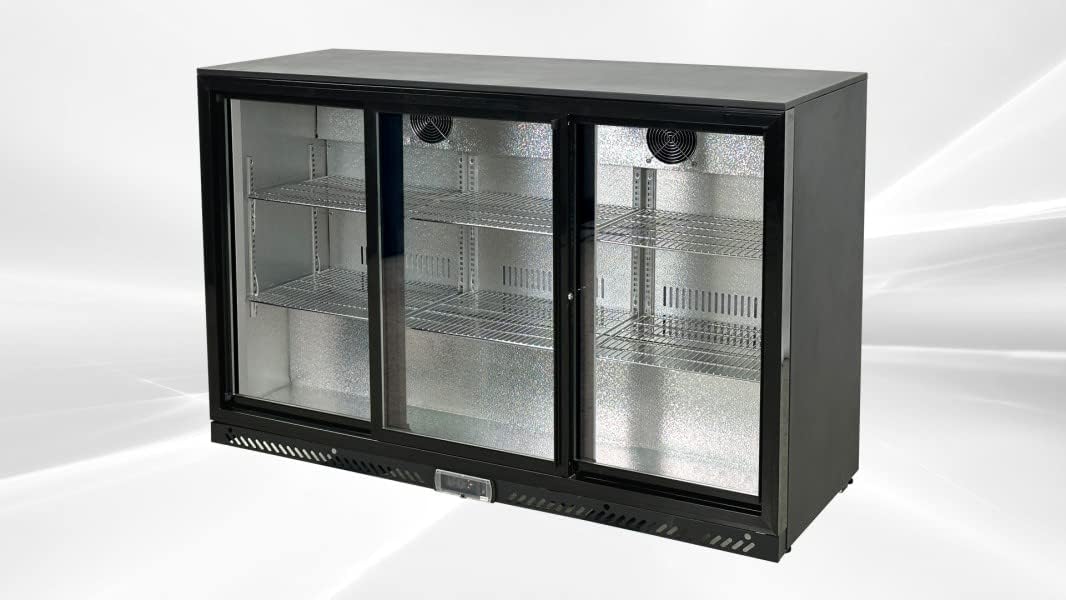 Amazon.com: Beer Back Bar Cooler 3 Glass Sliding Door 53" Width Beer ...