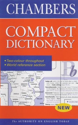 Chambers Compact Dictionary: Chambers: 9780550100023: Amazon.com: Books