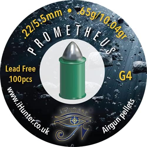 Prometheus G4 .22/5.50 Lead Free Airgun Pellets (100ct) L121 : Amazon ...