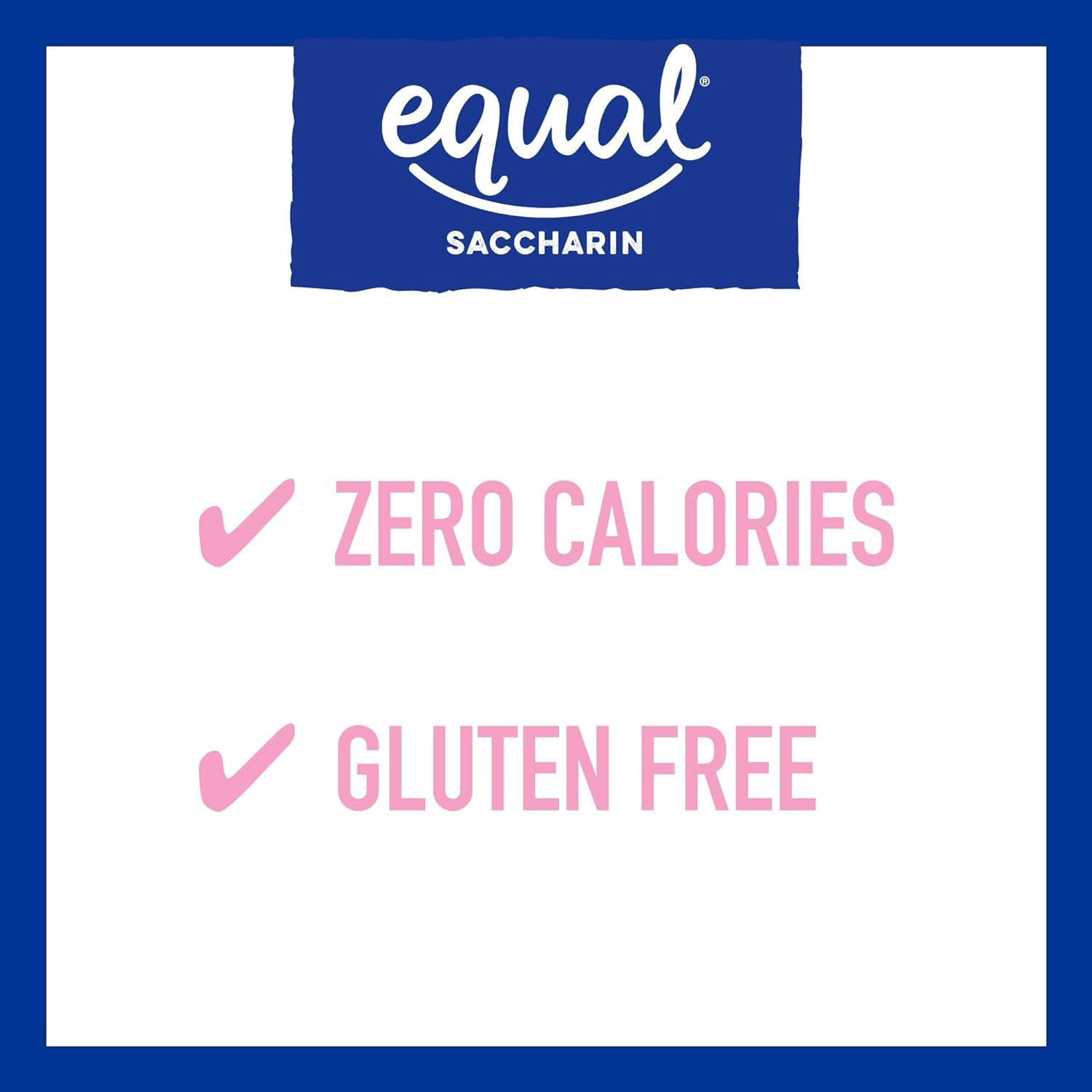 Snapklik.com : EQUAL Pink Zero Calorie Sweetener, Saccharin Sugar ...