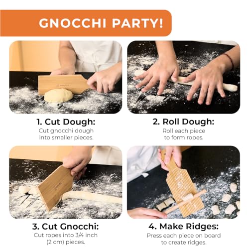 Snapklik.com : KneadEat Gnocchi And Butter Board Wooden Set Authentic ...