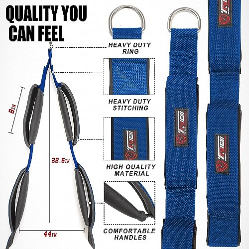 Tricep Rope Cable Attachment (Two Lengths Built in One) Greater Range ...