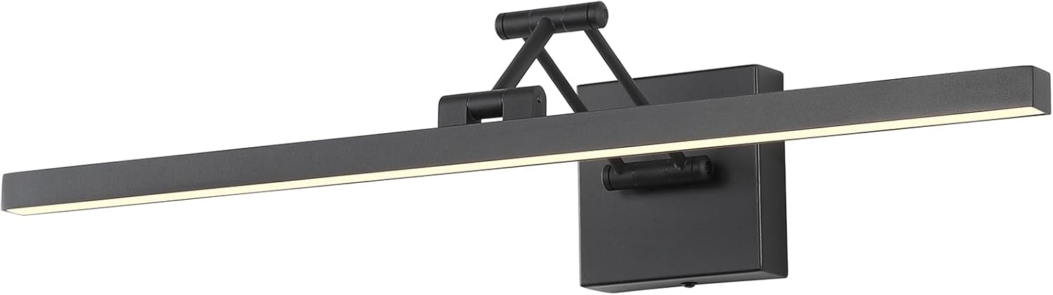 Pasoar Black Picture Lights for Paintings Dimmable Gallery Light ...