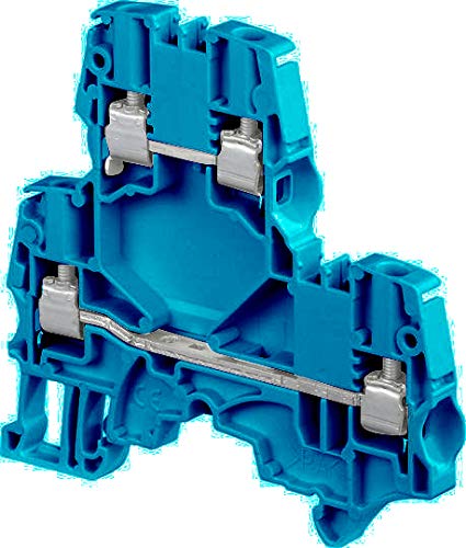 Entrelec 1SNK 505 220 R0000 Ground Terminal Block, Type: SNK, ZS4-D2-BL ...