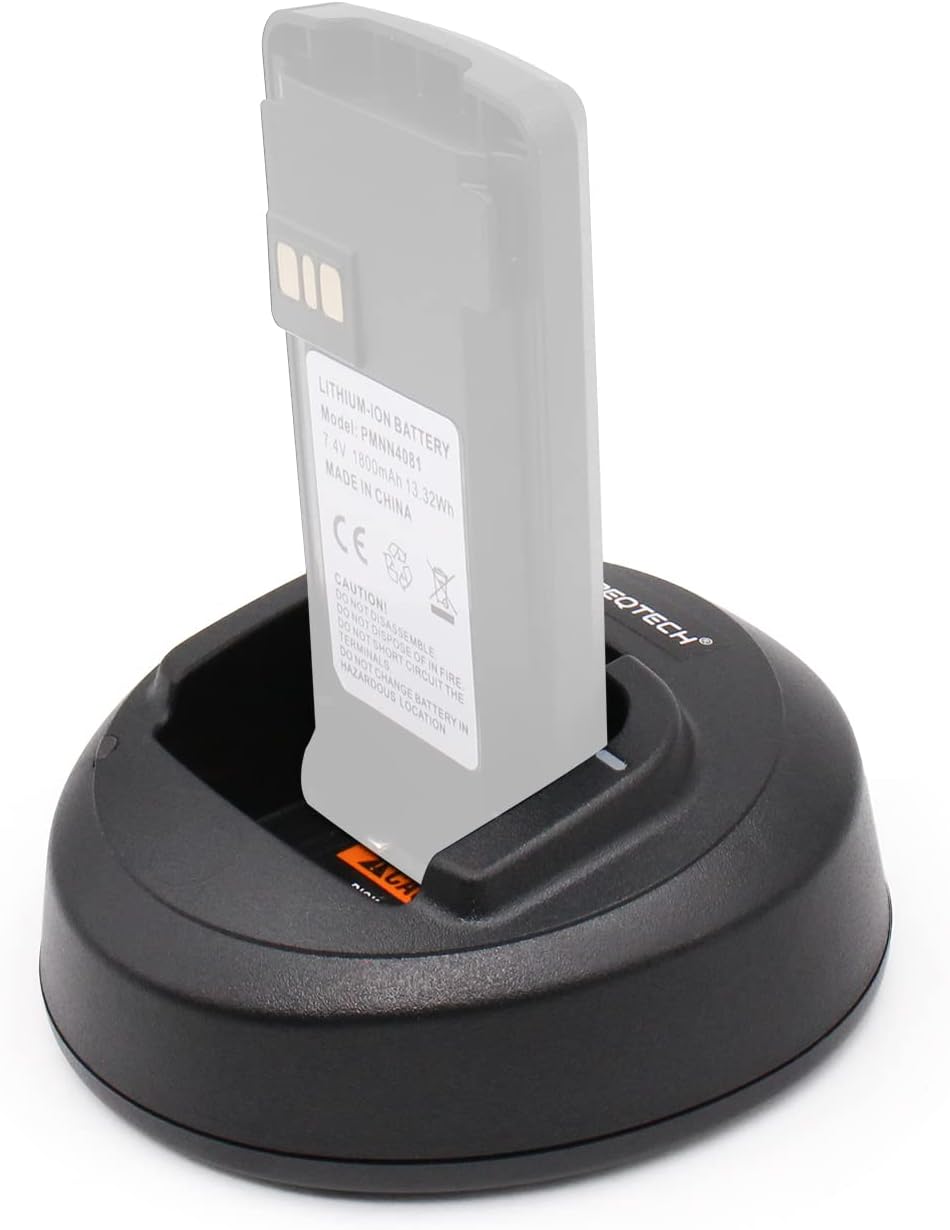 PMLN5228A PMLN5228 Cargador rápido para Motorola CP185 CP100D CP140 ...