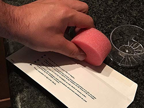 Snapklik.com : 1InTheOffice Sponge Cup Moistener,Fingertip Paper ...