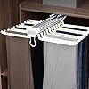 Amazon.com: Pull Out Pants Rack Pants Hanger Bar, 22 Arms Steel Clothes ...