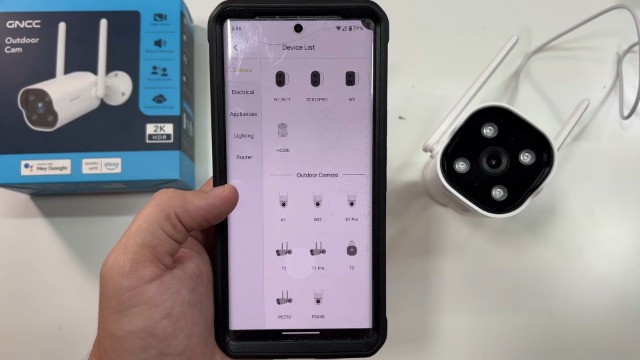 Wie man die Osaio App herunterlädt und Kameras verbindet