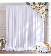 Amazon.com : 30x10 ft Wrinkle Free Gold Sequin Backdrop Curtain for ...