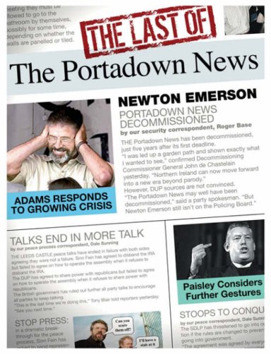 The Last of the Portadown News: Newton Emerson: 9780717141036: Amazon ...