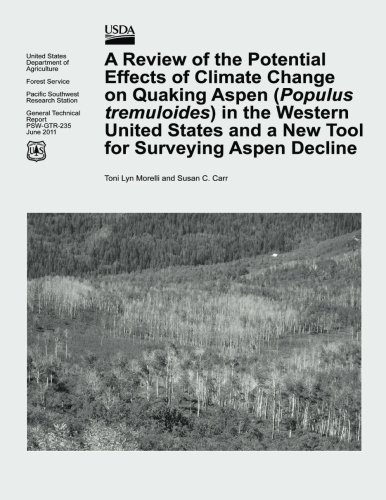 Buy A Review of the Potential Effects of Climate Change on Quaking ...