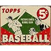 Amazon.com: Poster Discount Topps - 1955 Baseball Box Tin Sign, 16x12 ...