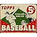 Amazon.com: Poster Discount Topps - 1955 Baseball Box Tin Sign, 16x12 ...