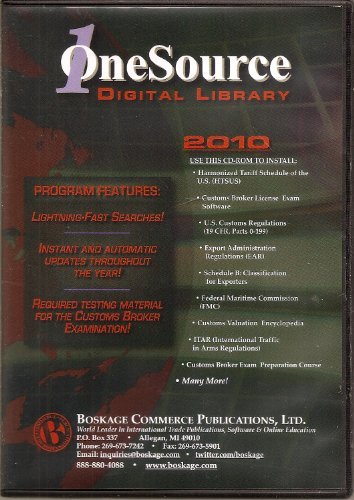 OneSource Digital Library-A Customs & International Trade Reference ...