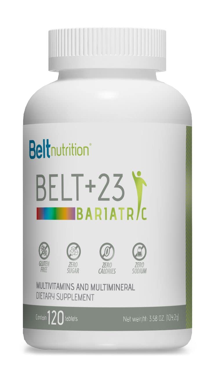 Amazon.com: Belt +23 Bariatric Multivitamin and Multimineral Tables ...
