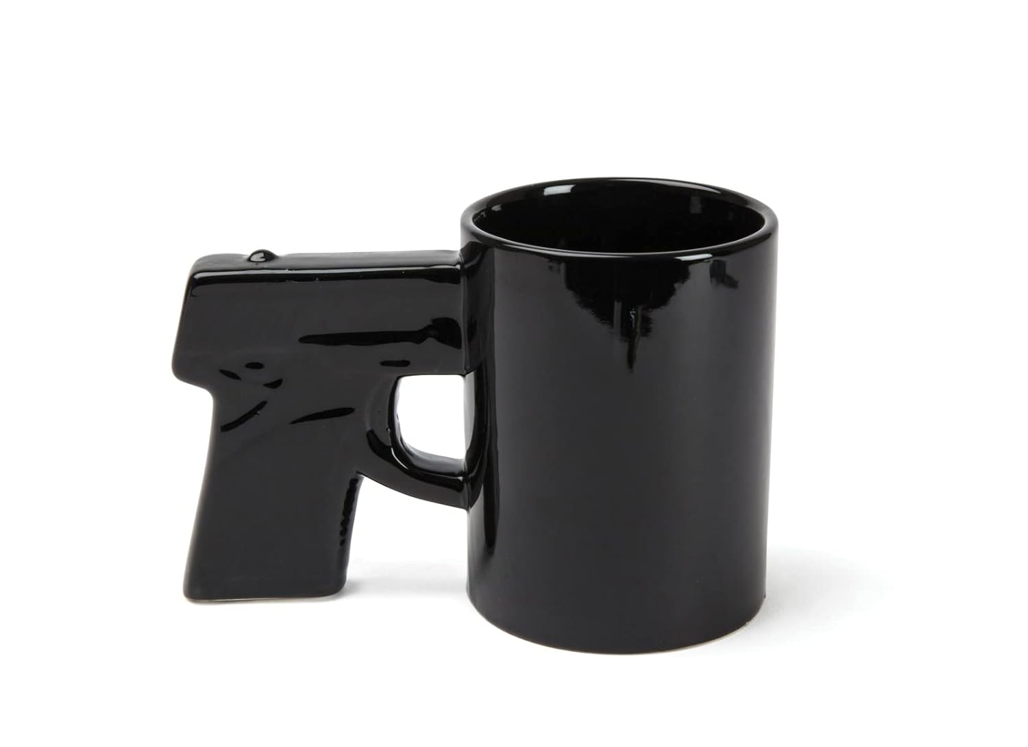 Amazon.com: BigMouth Inc Gun Ceramic Coffee Mug, Novelty Pistol Cup ...