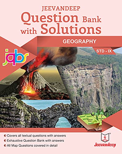 Buy Jeevandeep Question Bank with Solutions Geography - Std. 9 Book ...