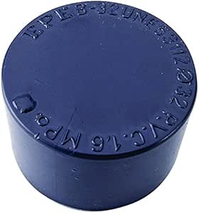 adequa B-75 PVC Cap Female Pipe for Pressure, 75 mm : Amazon.co.uk: DIY ...