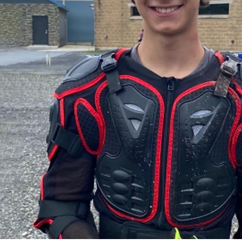Snapklik.com : Motorcycle Jacket Full Body Armor, Chest Protection Dirt ...