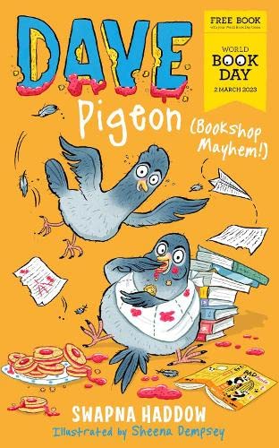 Dave Pigeon Bookshop Mayhem!: World Book Day 2023: Amazon.co.uk: Haddow ...