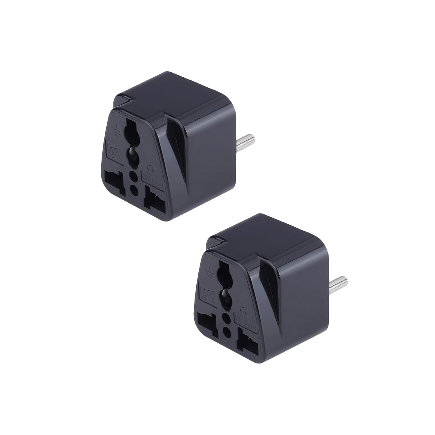 MX India to European Worldwide Travel Adapter Russia Turkey Italy Type ...