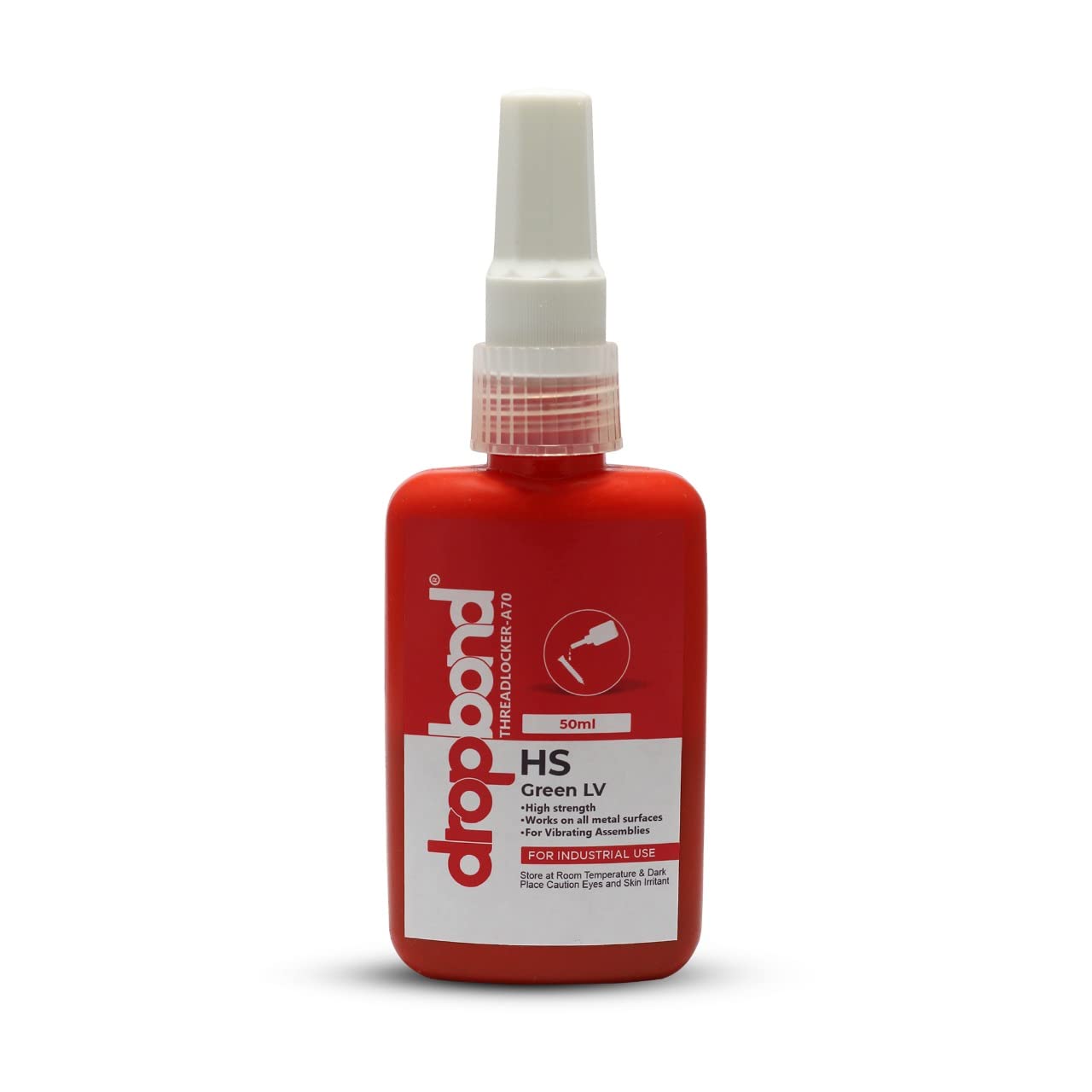 DropBond Threadlocker-A70: 50ml - High Strength, Low Viscosity Green ...