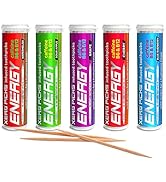 Amazon.com: Xero Picks Energy Infused Flavored Toothpicks with Caffeine ...
