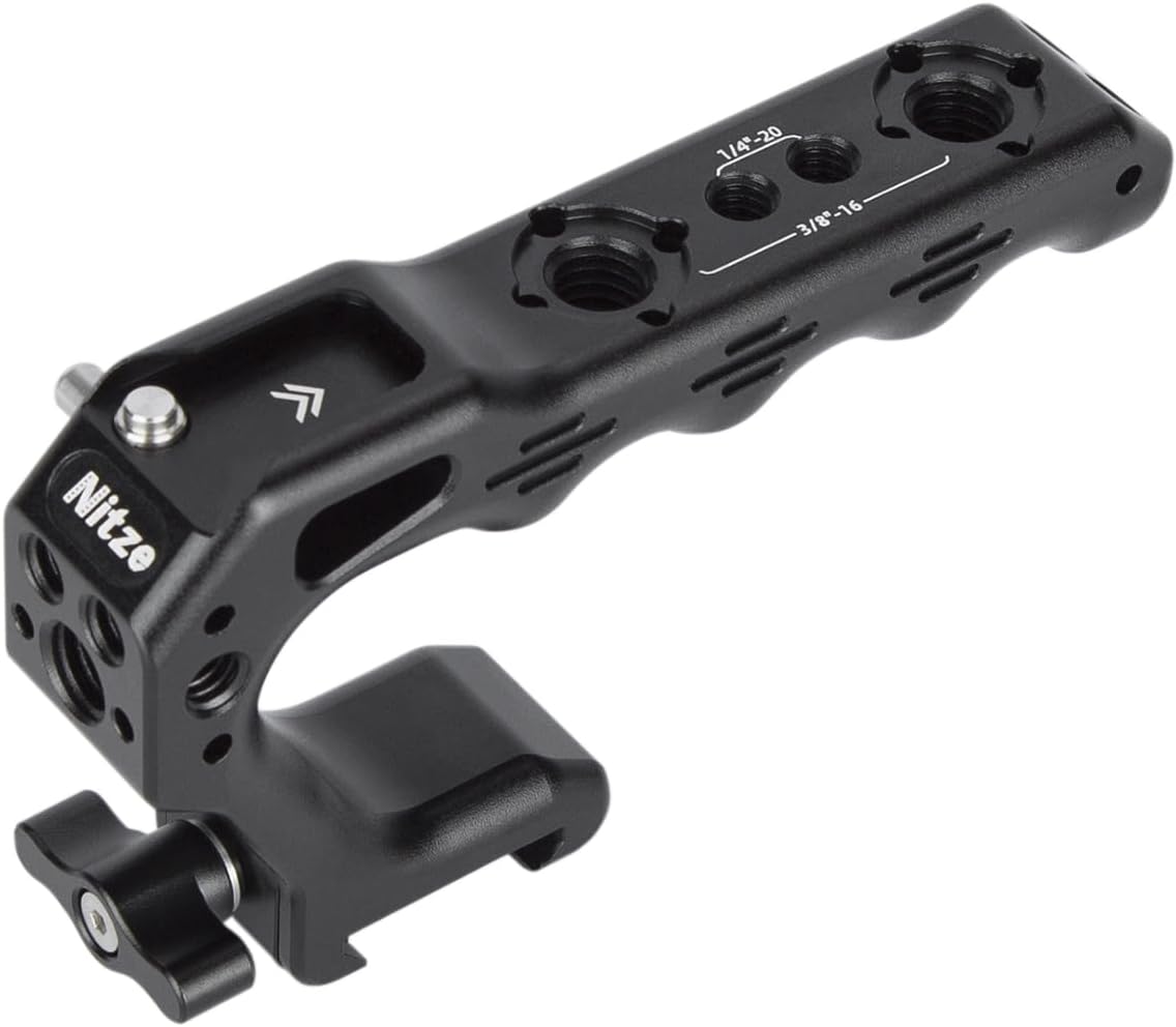 Amazon.com : Nitze Camera Top Handle with NATO Clamp, Mini NATO Handle ...