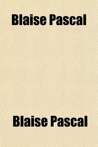 Blaise Pascal : Amazon.in: Books