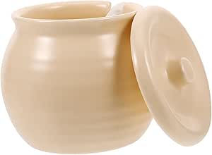 Amazon.com: SHOWERORO 1 Set Spice Jar Bacon Lard Storage Jar Lard ...