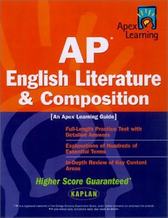 AP English Literature & Composition: An Apex Learning Guide: Apex ...