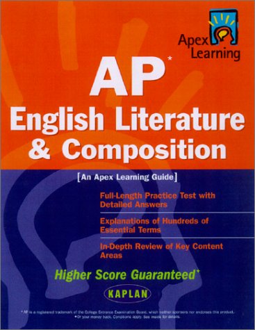 Buy AP English Literature & Composition: An Apex Learning Guide (Kaplan ...