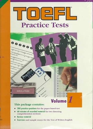 Toefl Practice Tests: Educational Testing Service: 9780446396400 ...